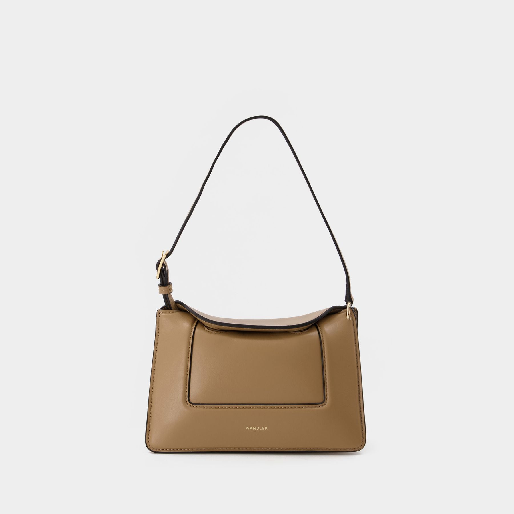 Penelope Micro Bag in Beige Leather